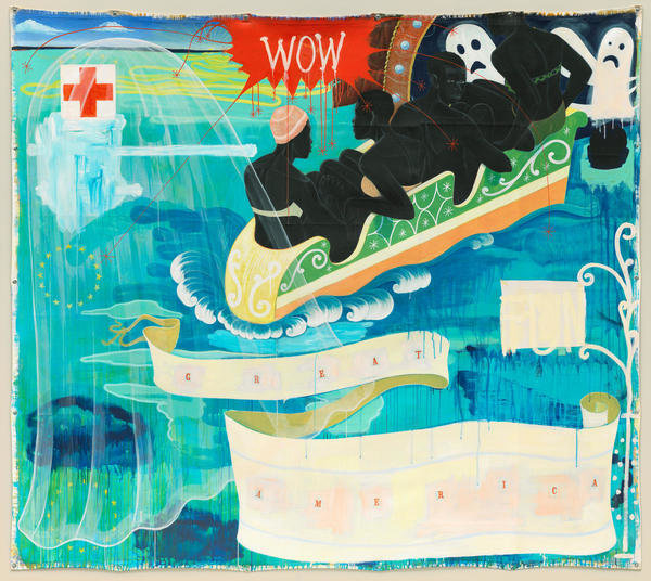Great America, 1994 by Kerry James Marshall | Paper Print | National ...